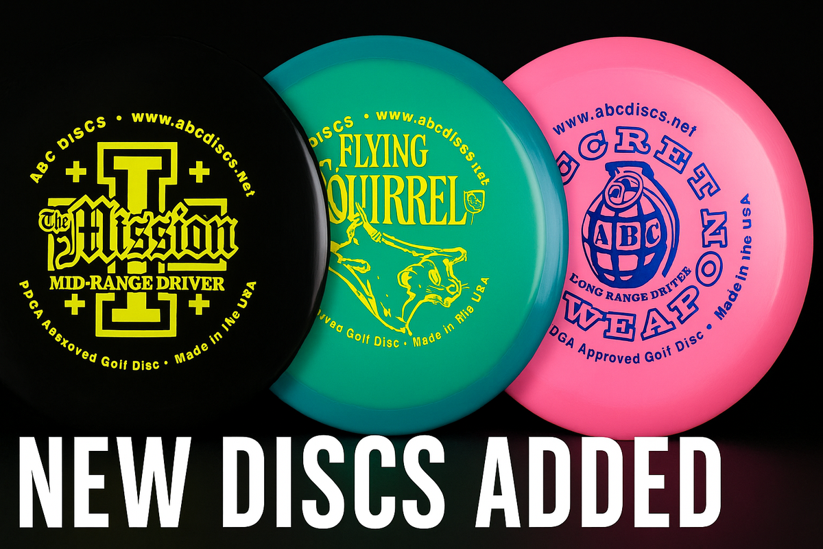 Hunderds of New Discs Added! — Lucky Disc Golf Source