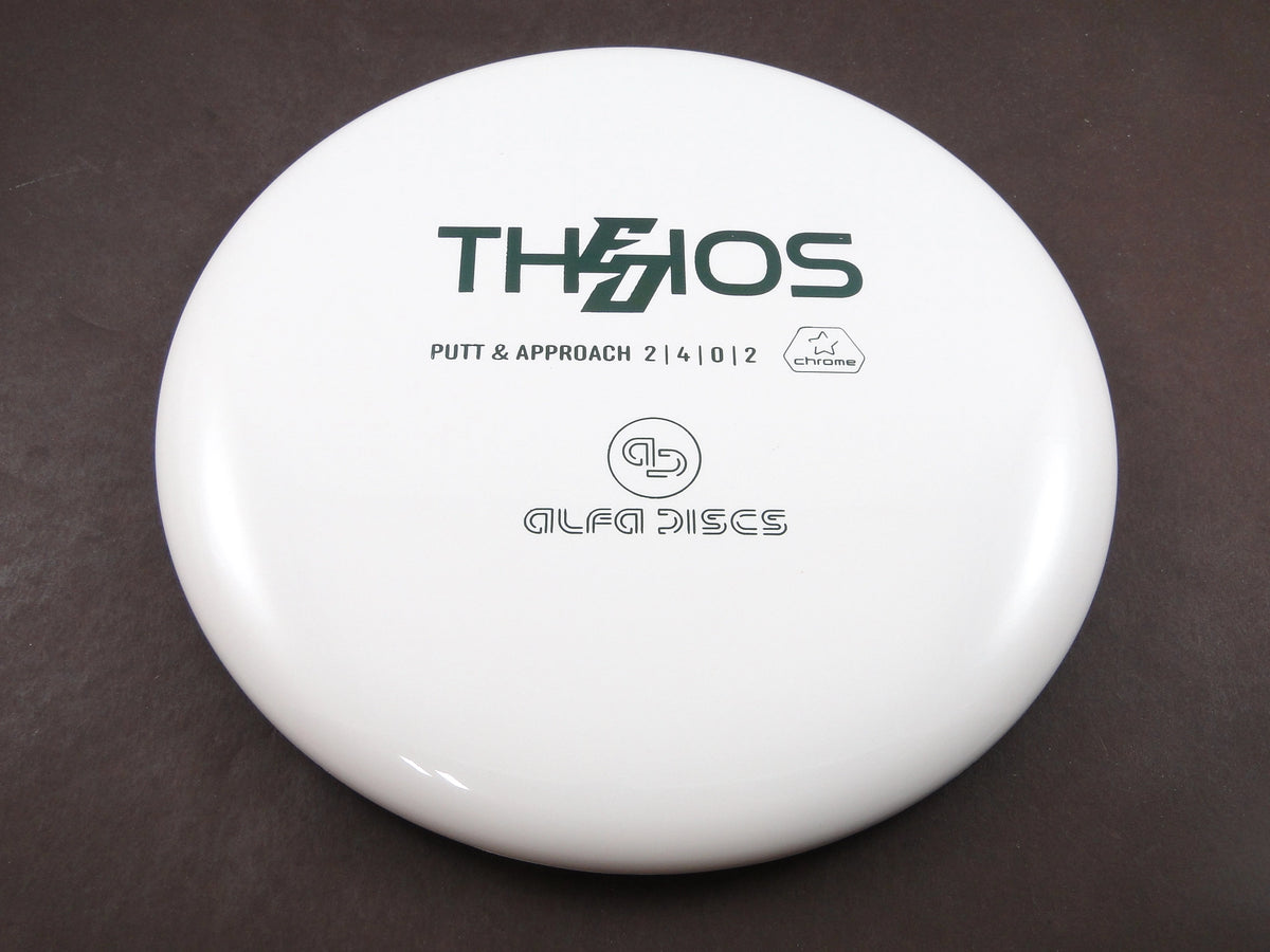 Alfa Discs Signature Chrome Theios — Lucky Disc Golf Source